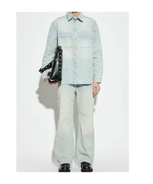MISBHV Monogram Button-up Overshirt