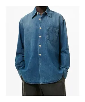 Our Legacy Above Relaxed Shirt - Blue
