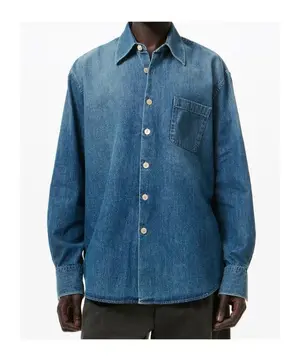 Our Legacy Above Relaxed Shirt - Blue