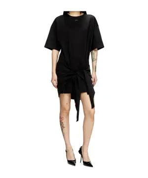 DIESEL® D-eivor T-shirt Dress - Black
