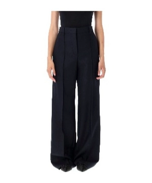 Prada High-waist Pleat-detailed Trousers