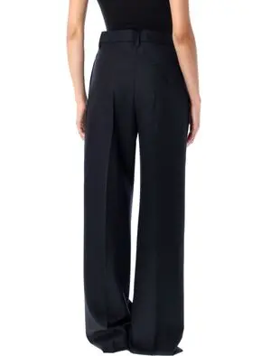 Prada High-waist Pleat-detailed Trousers