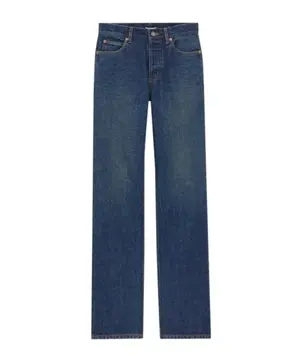 Saint Laurent Saint Laurent Nico Low-Rise Jeans Indigo