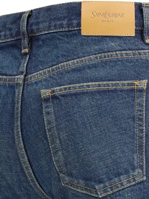 Saint Laurent Nico Low-rise Jeans