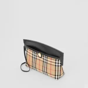 Burberry Society Vintage-check Clutch Bag