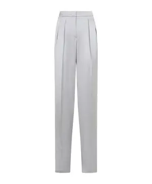 Giorgio Armani Mid-rise Tapered Trousers - Gray