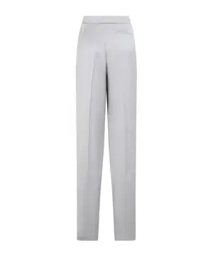 Giorgio Armani Mid-rise Tapered Trousers - Gray