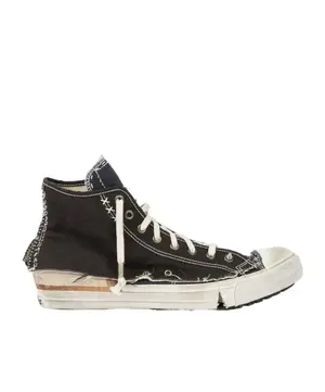 MAISON MARGIELA Men's Distressed High-Top Sneakers