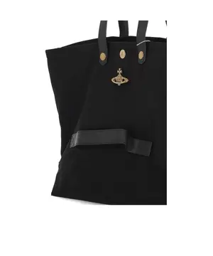 VIVIENNE WESTWOOD Orb Plaque Shopper Bag