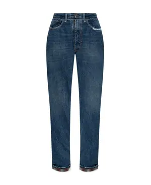 MAISON MARGIELA Vintage Checkered Detailed Jeans