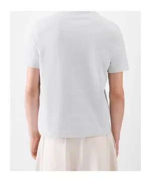 Jacquemus Logo Embroidered Crewneck T-shirt - White