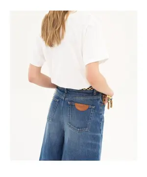 Chloé Logo Printed Oversized T-shirt - White