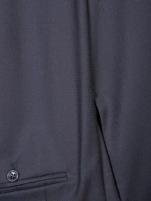 Tagliatore Three Piece Tailored Suit - Black