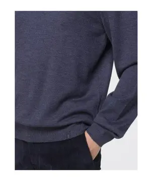 FAY Crew Neck Knitwear - Black