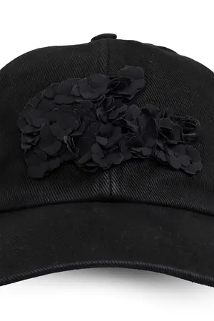 Lacoste Floral-appliqué Baseball Cap