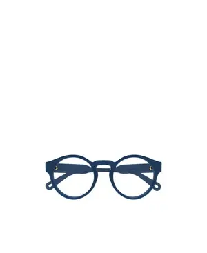 Chloé Round Frame Eyeglasses - Blue