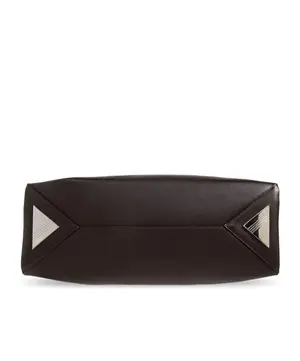 Attico La Passeggiata Medium Top Handle Bag - Black