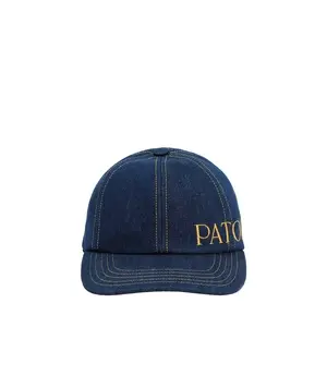 PATOU Patou Logo Baseball Cap Blue