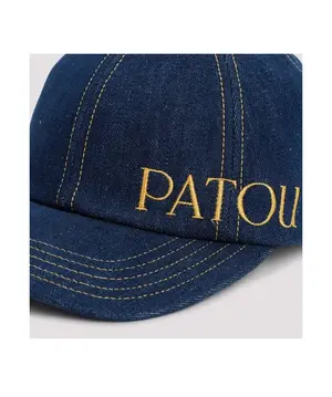 PATOU Logo Baseball Cap - Blue