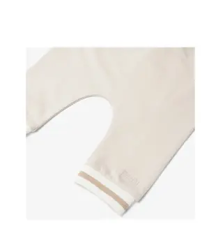 Fendi Beige Fleece Baby Pants