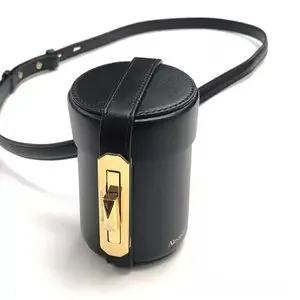 Alexander McQueen Logo Mini Lipstick Bag