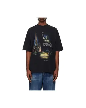 Vetements Graphic Printed Crewneck T-shirt