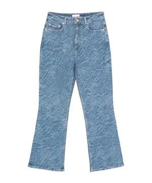 GANNI Flared Leg Jeans