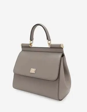 Dolce & Gabbana Sicily Medium Shoulder Bag - Beige