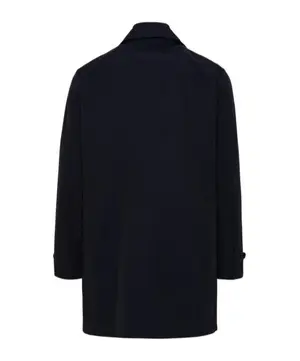 FAY Single-breasted Coat - Black