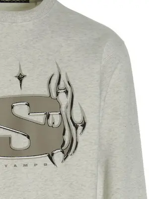 STAMPD Crewneck Sweater With Graphic Logo