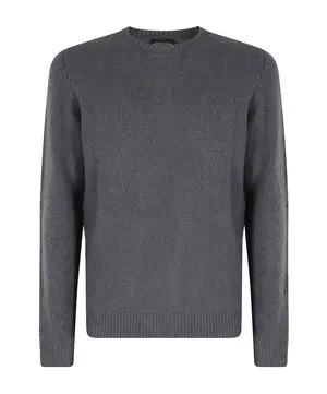 ROBERTO COLLINA Crewneck Knitwear - Black