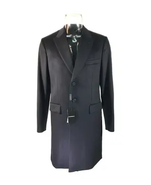 Emporio Armani Single-breasted Wool Coat
