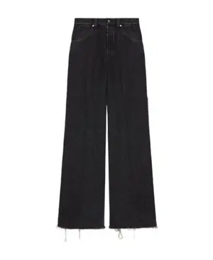 Gucci Vintage Effect Denim Jeans - Black