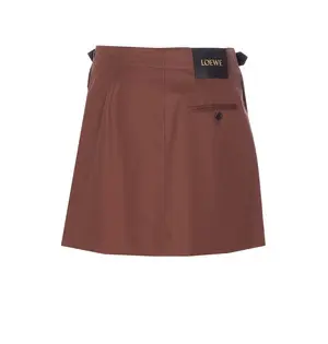 Loewe Belted Mini Skirt