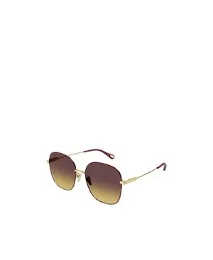 Chloé Eyewear Square Frame Sunglasses
