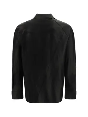 Loewe Puzzle Shirt In Nappa - Black