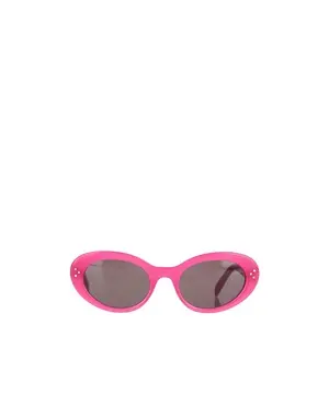 Celine Oval Logo Sunglasses - Gray