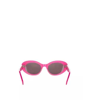 Celine Oval Logo Sunglasses - Gray