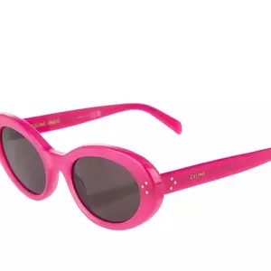 Celine Oval Logo Sunglasses - Gray