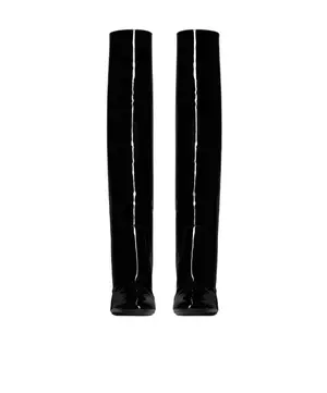 Saint Laurent Square Toe Heeled Boots