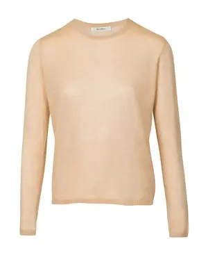 Max Mara Round Neck Long Sleeve Sweater