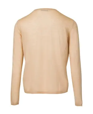 Max Mara Round Neck Long Sleeve Sweater