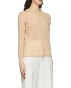 Max Mara Round Neck Long Sleeve Sweater