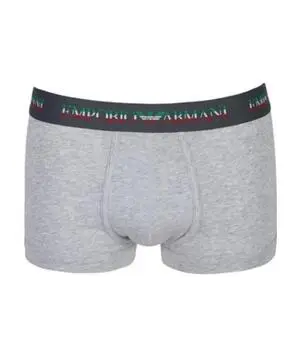 Emporio Armani Logo Boxer - Gray