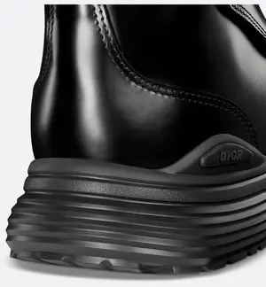 Dior Combat Jodhpur Ankle Boots With Buckled Strap