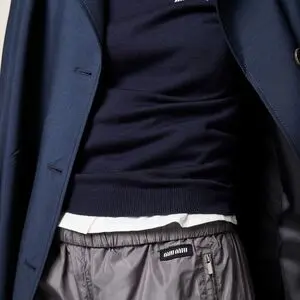 Miu Miu Technical Silk Joggers