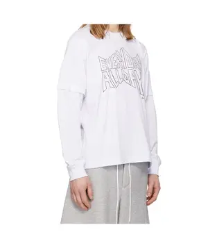 Sacai Printed Long-sleeved T-shirt