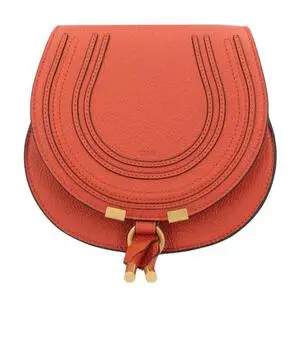 Chloé Chloe Marcie Saddle Bag Red