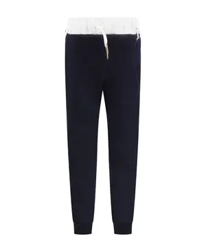 Chloé Logo Print Cotton Track Pants - Black