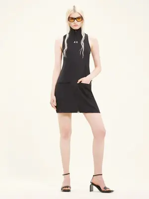 COURREGES Sleeveless Tracksuit Dress
